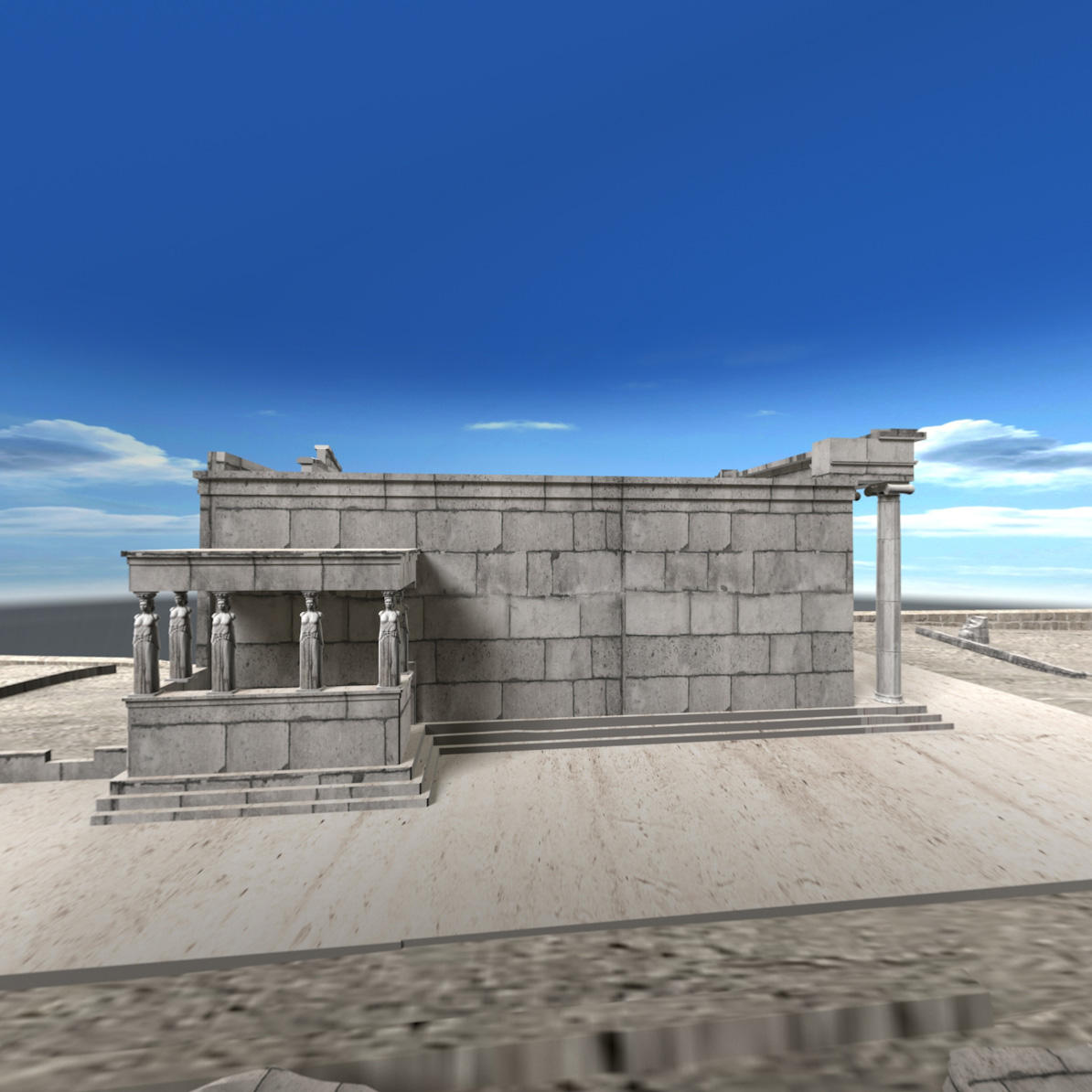 Explore the Ruins of the Parthenon – An Interactive 360° View