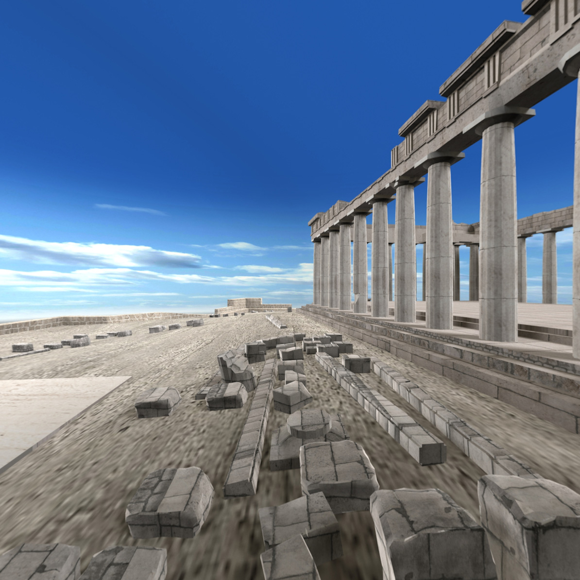 Explore the Ruins of the Parthenon – An Interactive 360° View
