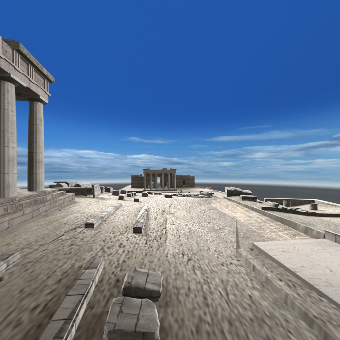 Explore the Ruins of the Parthenon – An Interactive 360° View