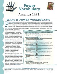 America 1492 - Kids Discover