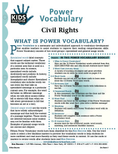 Civil Rights - Kids Discover