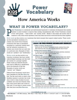 How America Works - Kids Discover