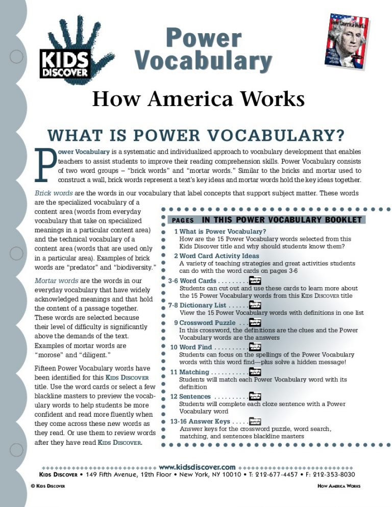 How America Works - Kids Discover