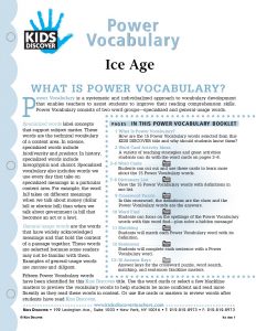 Ice Age - Kids Discover