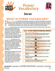 Incas - Kids Discover