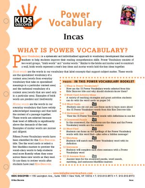 Incas - Kids Discover