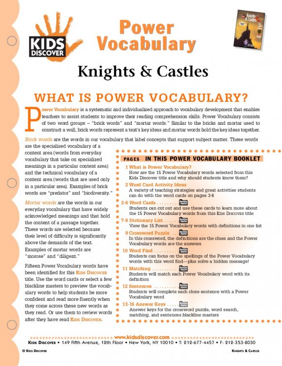 Knights & Castles - Kids Discover