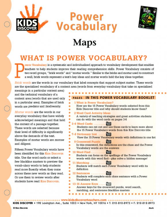 Maps - Kids Discover