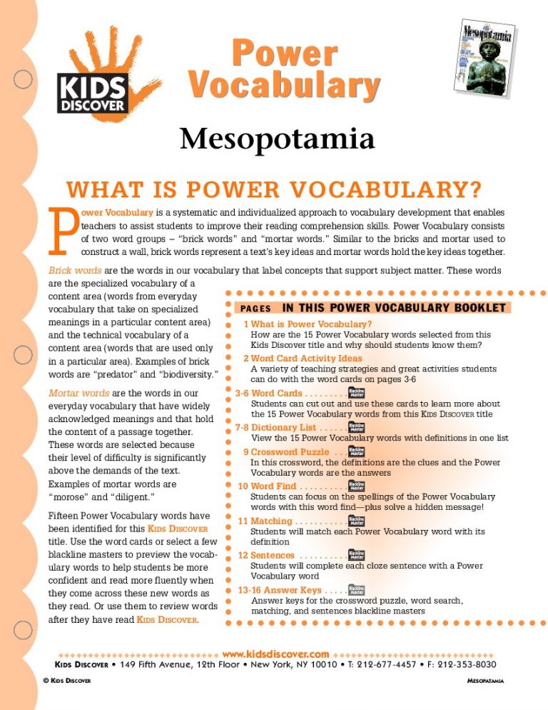 Mesopotamia - Kids Discover