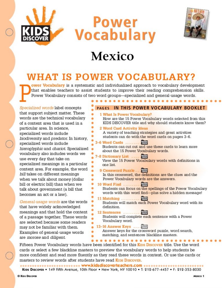 Mexico - Kids Discover