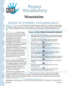 Mountains - Kids Discover