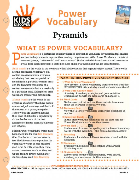 Pyramids - Kids Discover