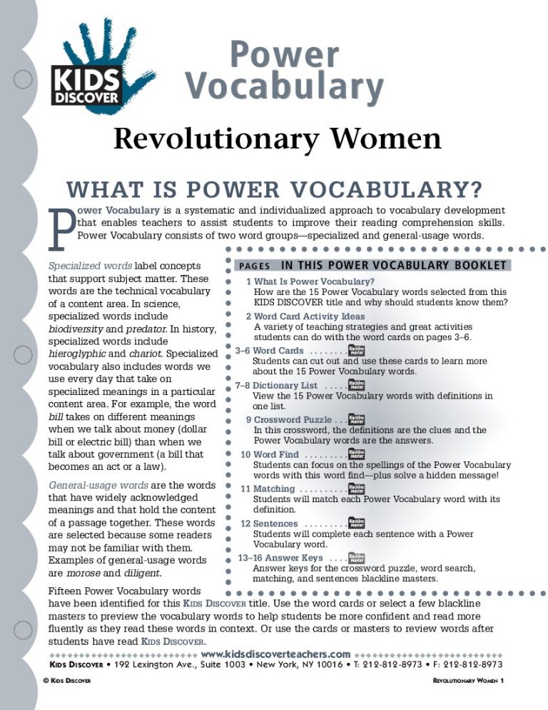 Revolutionary Women - Kids Discover