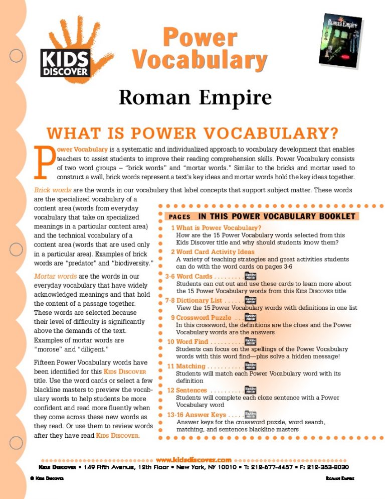 Roman Empire - Kids Discover