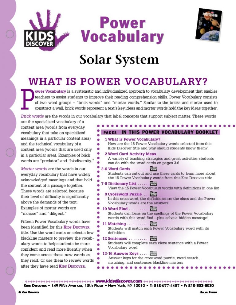 Solar System - Kids Discover