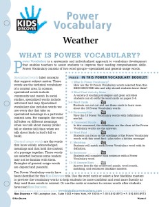 Weather (KD2) - Kids Discover