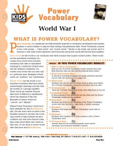 World War I - Kids Discover