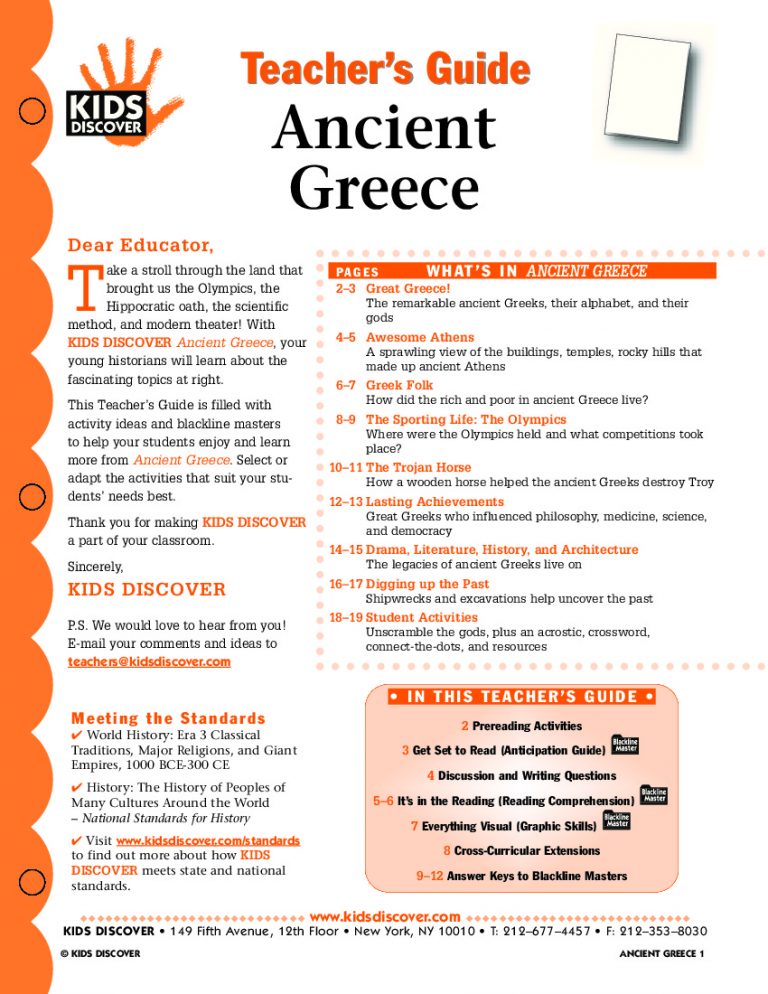 Ancient Greece - Kids Discover