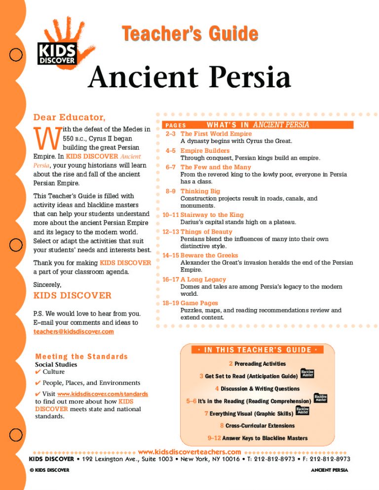 Ancient Persia - Kids Discover