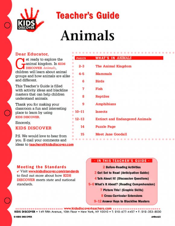 Animals - Kids Discover