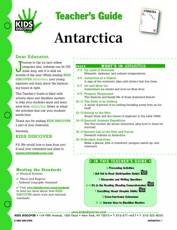 Antarctica - Kids Discover