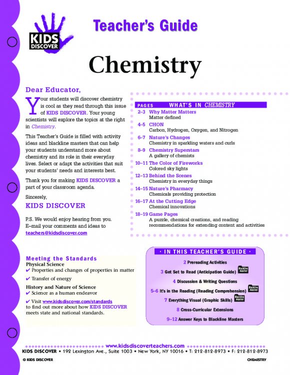 Chemistry - Kids Discover