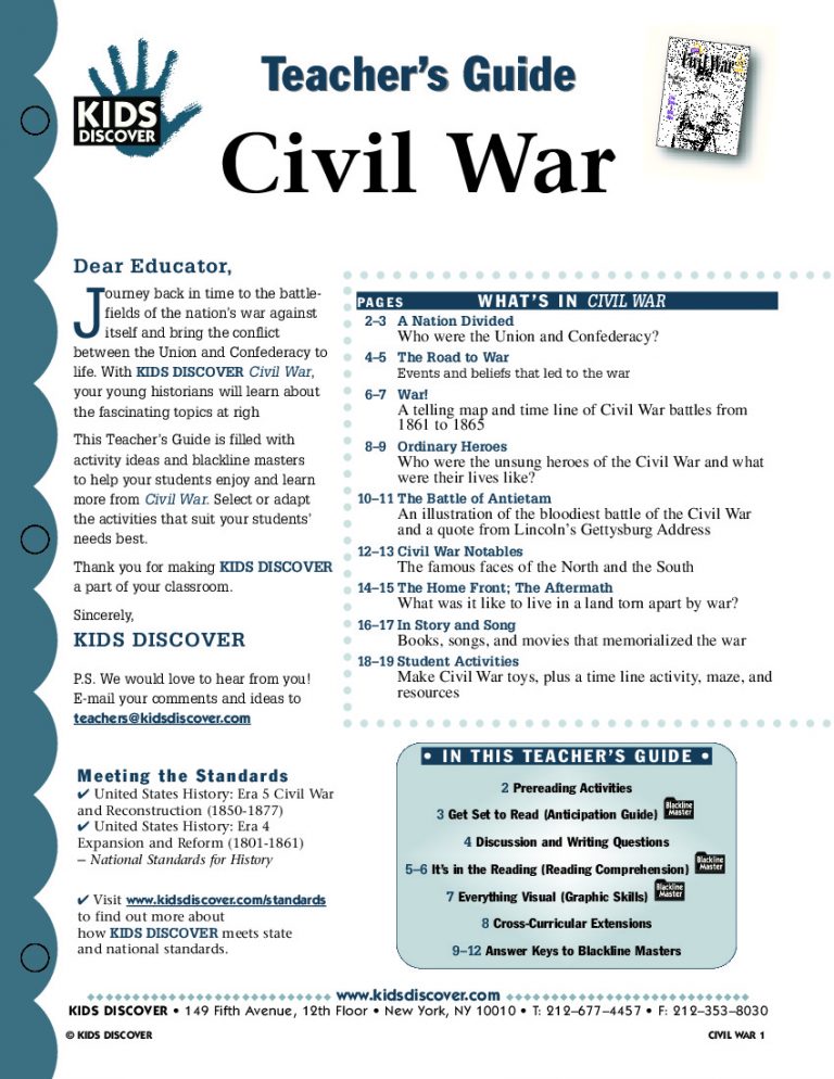 Civil War - Kids Discover