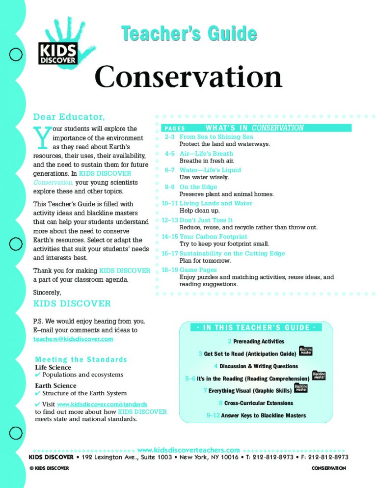 Conservation - Kids Discover