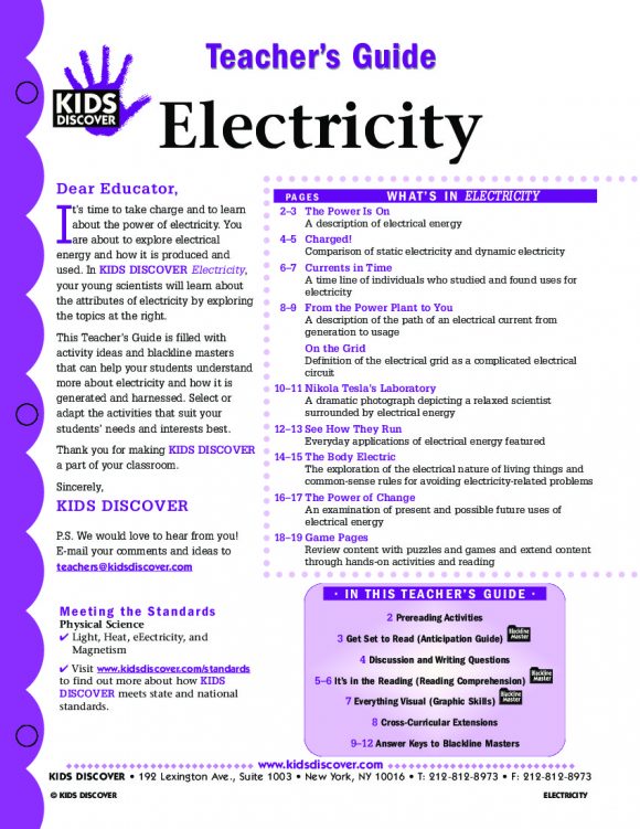 Electricity - Kids Discover