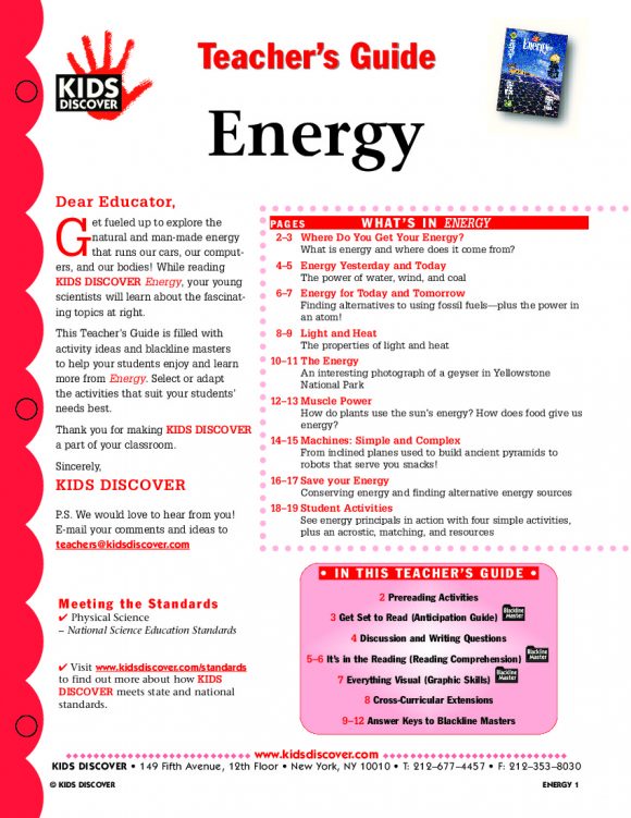 Energy - Kids Discover