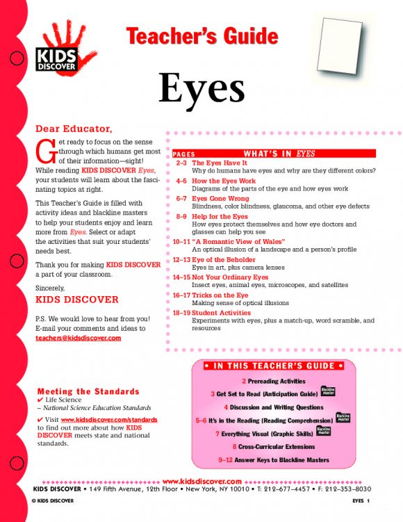 Eyes - Kids Discover