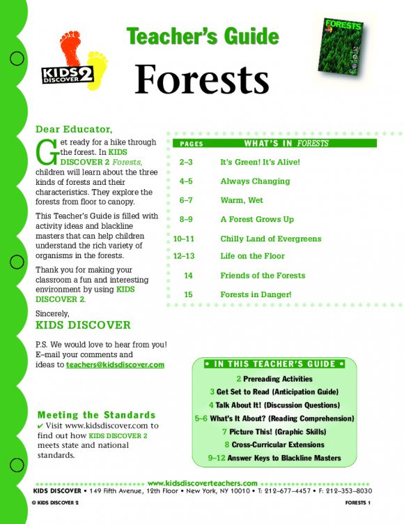 Forests - Kids Discover