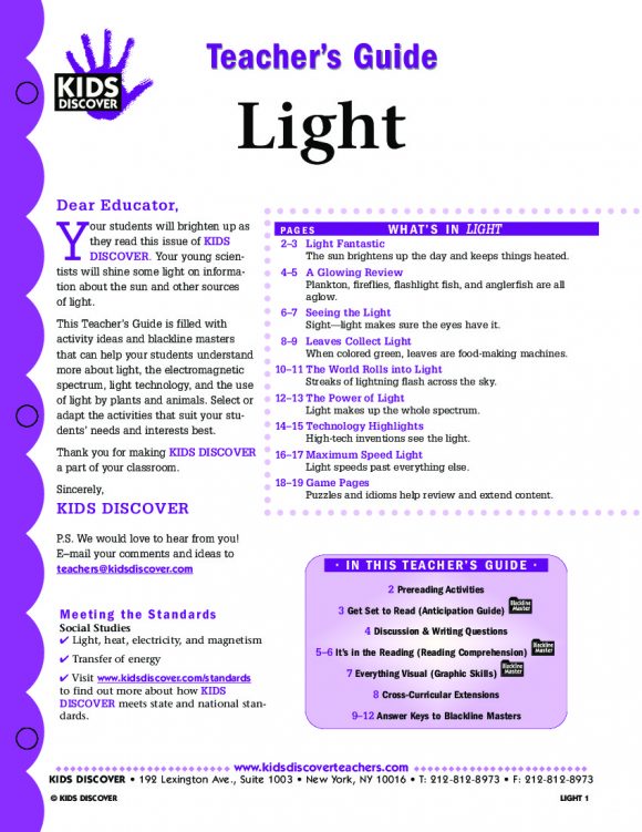 Light - Kids Discover