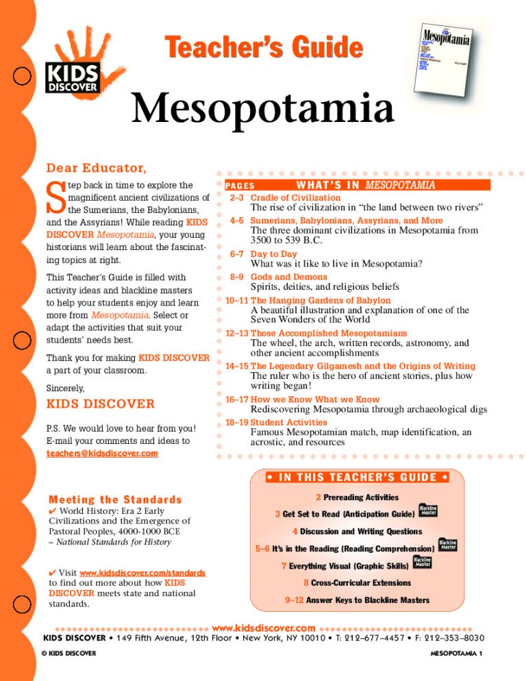 Mesopotamia - Kids Discover