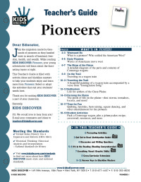 Pioneers - Kids Discover