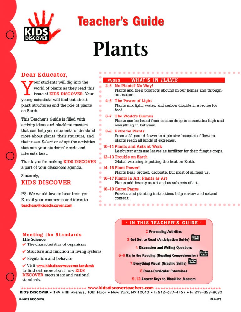 Plants - Kids Discover