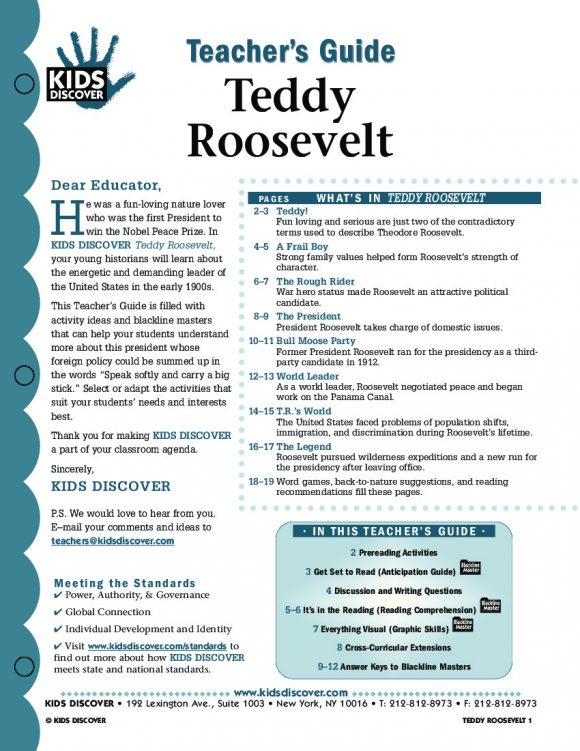 Teddy Roosevelt - Kids Discover