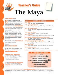 The Maya - Kids Discover