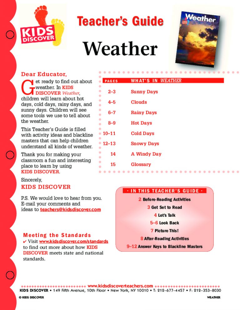 Weather (KD1) - Kids Discover