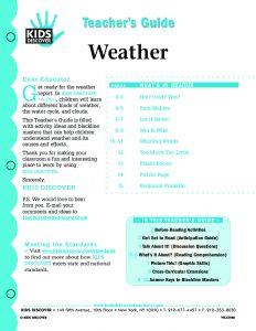 Weather (KD2) - Kids Discover