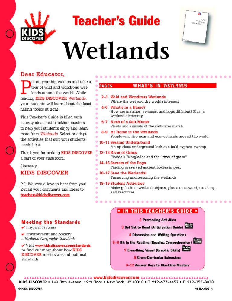 Wetlands - Kids Discover