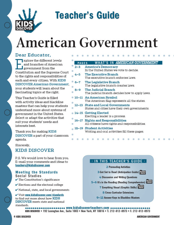 American Government - Kids Discover