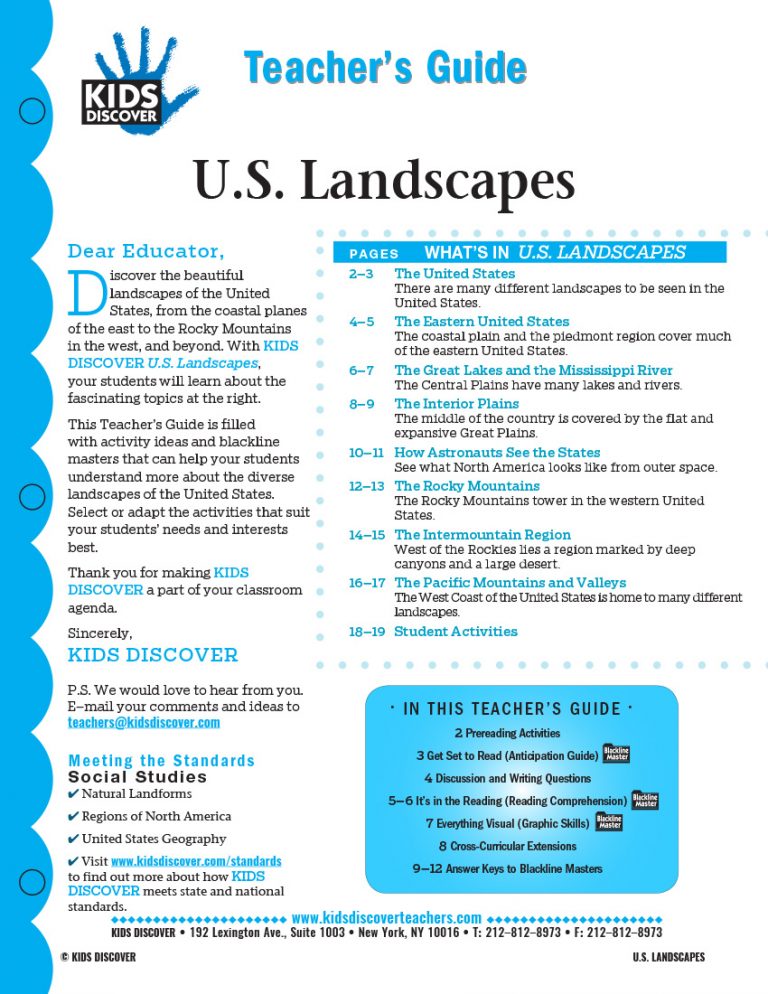U.S. Landscapes - Kids Discover