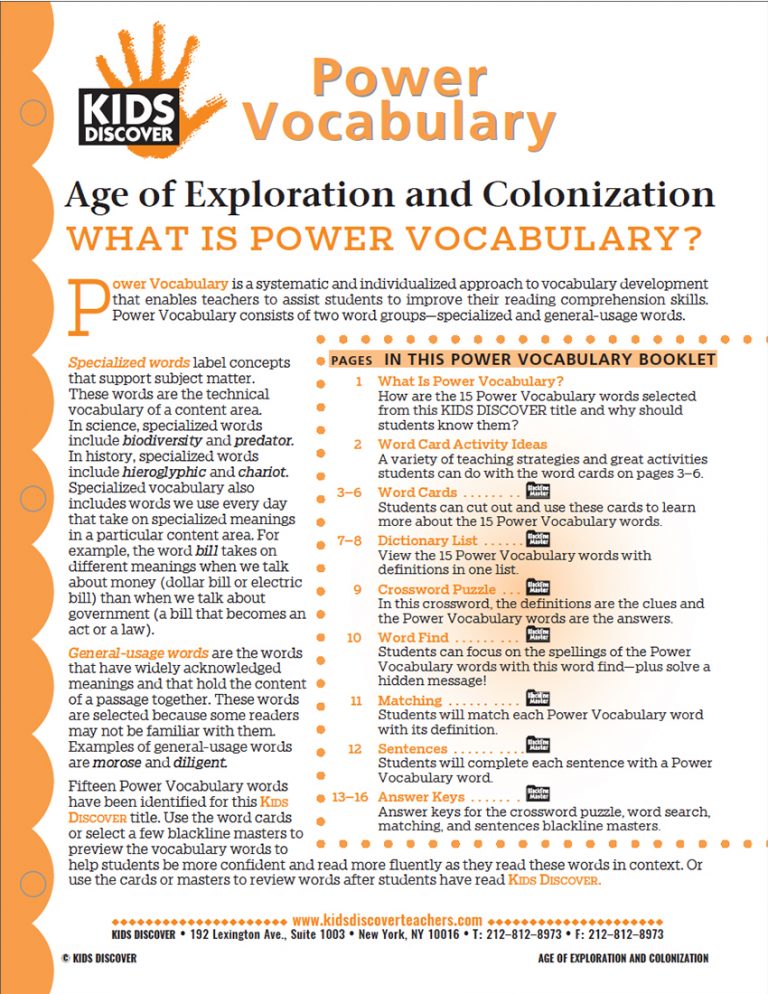 Age of Exploration and Colonization - Kids Discover