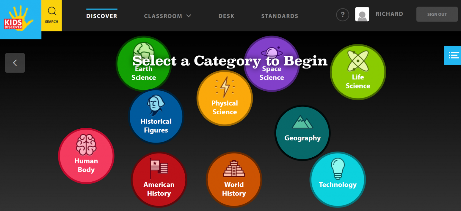 kids discover map - Kids Discover