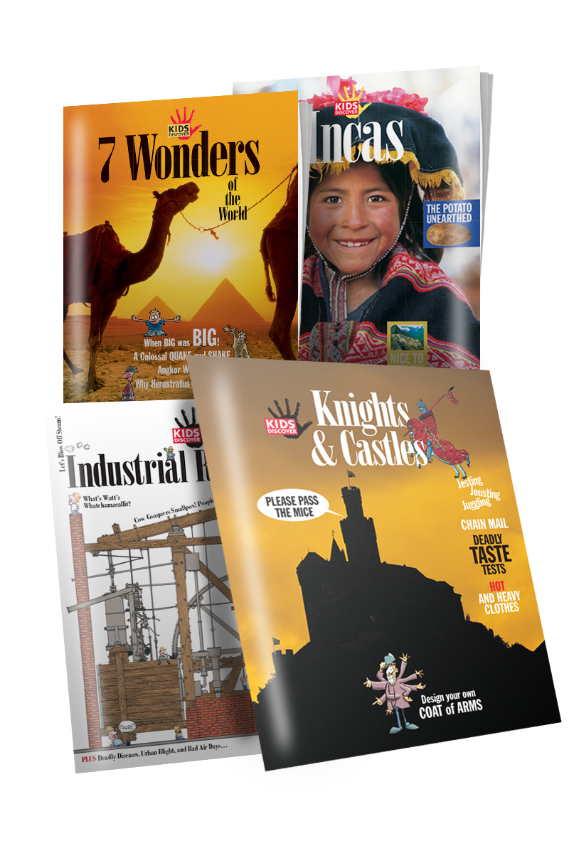 World History Set - Kids Discover