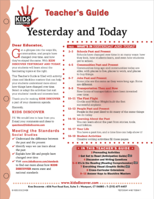 Yesterday and Today - Kids Discover