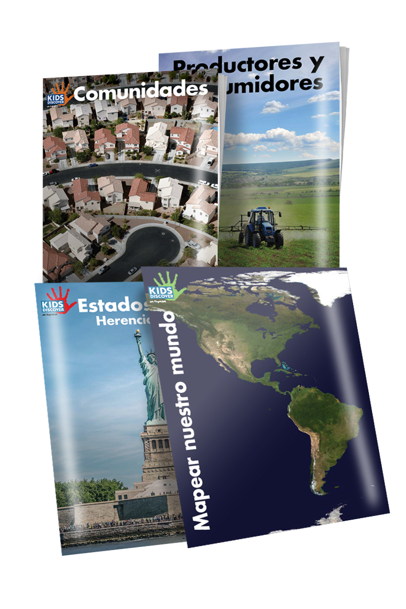 G3 Social Studies Set en Español - Kids Discover