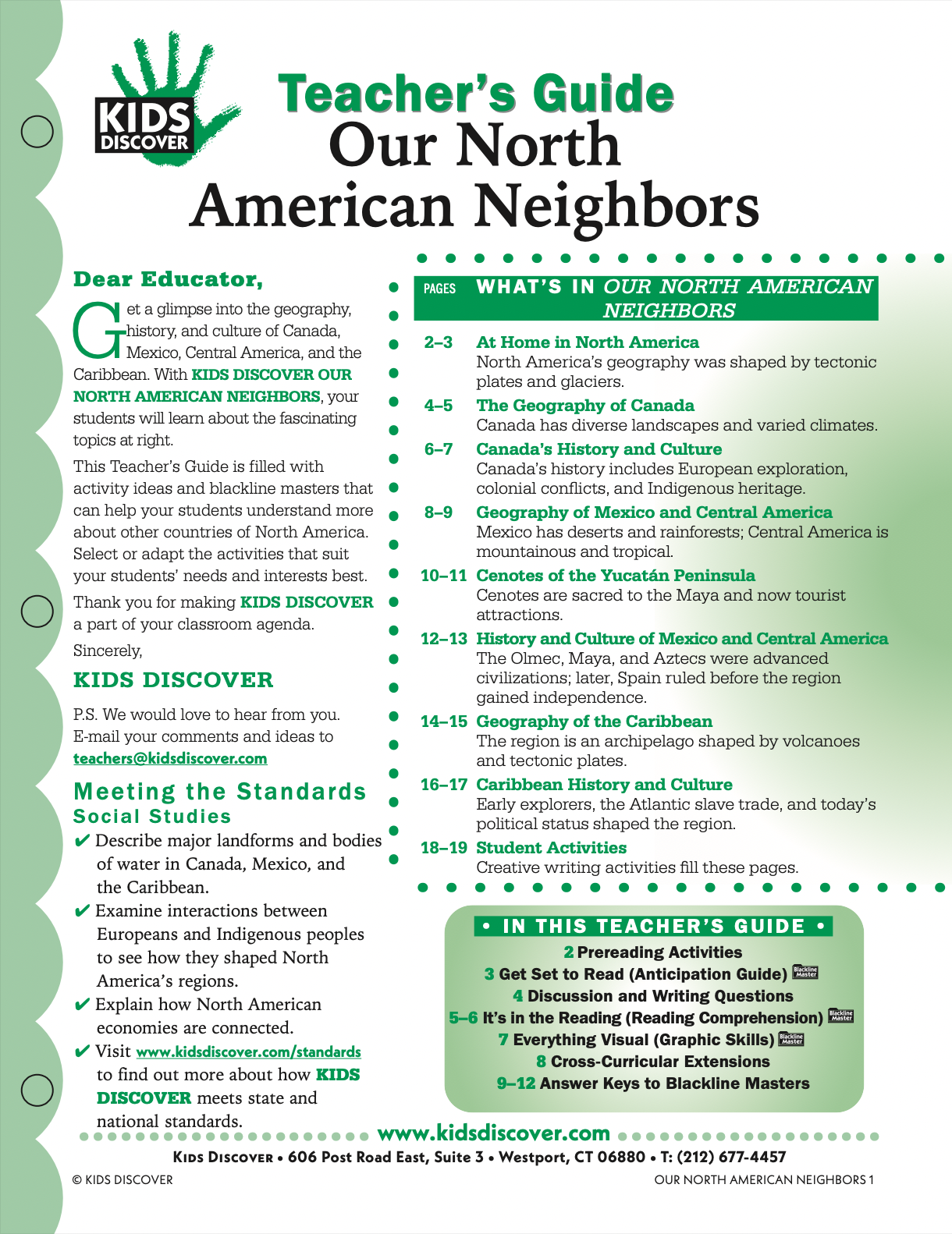 Our North American Neighbors - Kids Discover